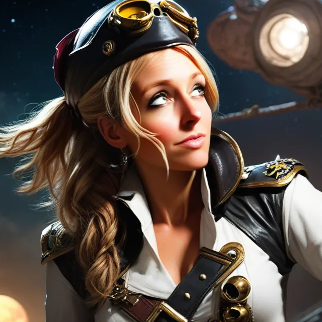 TinkerFrame creation: space pirate captain caps